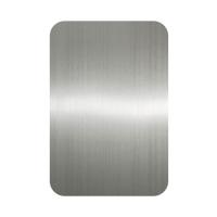China 1.2mm Brushed Stainless Steel Sheet 6K 4ft X 8ft 304 316 Hairline Colored for sale