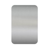 China PVC Film Stainless Steel Flat Sheet Cold Rolled 0.5mm x 1219mm x 2438mm Brushed No.4 for sale