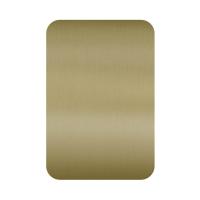 China 316 2mm 304 Stainless Steel Plate Sheet PVD Brushed Hairline Gold Coated for sale