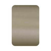 China PVC Film Stainless Steel Flat Sheet Cold Rolled 0.5mm x 1219mm x 2438mm Brushed No.4 for sale