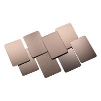 China 316L Embossed Decorative Stainless Steel Sheet Golden Mirror 201 304 316 ASTM for sale
