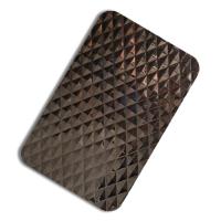 China ASTM A240 304 Stainless Steel Diamond Plate Sheets 316 430 Mirror ODM Service for sale