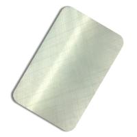 China AISI Brushed Stainless Steel Sheet 304 316 Hairline 1219mm Slit Edge for sale