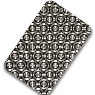 China 1.2mm 2mm Decorative Stainless Steel Sheet 201 304 316 430 3D Lazer Decor for sale