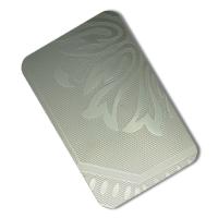 China JIS 304 Embossed Stainless Steel Sheet Kitchen Wall Panels 0.3mm - 3mm Flower Pattern for sale