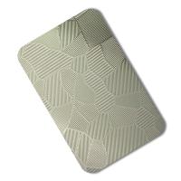 China Art Pattern Embossed Stainless Steel Sheet Stamped Panels 1000mm 430 304 Decor for sale