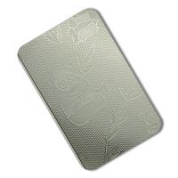 China Grade 410 Embossed Stainless Steel Sheet Slit Edge 1.2mm ODM Pattern for sale