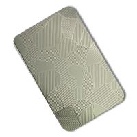 China Art Pattern Embossed Stainless Steel Sheet Stamped Panels 1000mm 430 304 Decor for sale