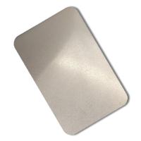 China ASTM A240 Bead Blasted Stainless Steel Sheet 316L 304 309S 2B PVD Sliver Decorative for sale