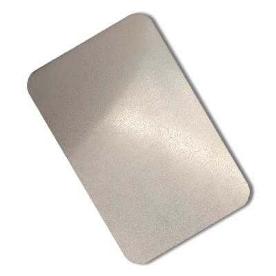 China ASTM A240 Bead Blasted Stainless Steel Sheet 316L 304 309S 2B PVD Sliver Decorative for sale