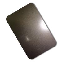 China 4 * 8FT Bead Blasted Stainless Steel Sheet PVD Black INOX 304 for sale