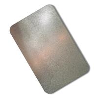 China ASTM A240 Bead Blasted Stainless Steel Sheet 316L 304 309S 2B PVD Sliver Decorative for sale