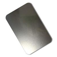 China 1219mm Bead Blasted Stainless Steel Sheet Black Color 410 430 for sale