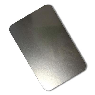 China 1219mm Bead Blasted Stainless Steel Sheet Black Color 410 430 for sale