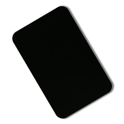China 304 316 Mirror Finish Stainless Steel Sheet Panel Hairline Black 1219mm PVD for sale
