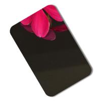 China 304 316 Mirror Finish Stainless Steel Sheet Panel Hairline Black 1219mm PVD for sale
