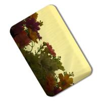 China PVD PVC Film Coated Rose Gold SS Sheet 1.5mm x 1500mm x 3000mm Mirror 201 Grade for sale