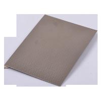 China AISI Embossed SS Sheet BA Finish 304 304L 316 4 * 8 1.2mm Thick for sale