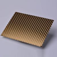 China Modern Stainless Steel Wall Cladding Sheet Plate SUS304 201 0.3mm - 3mm Etched for sale