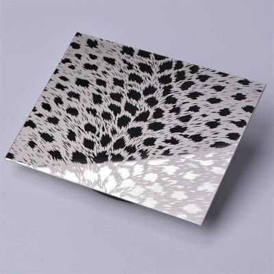 China 2000mm Color Stainless Steel Plate Mirror 304L 304 316 PVD Etching for sale