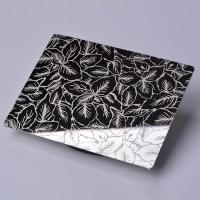 China Mill Edge SUS304 Stainless Steel Plate Mirror AISI Sheet Metal Etching RAL color for sale