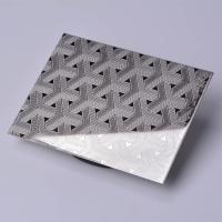 China 8K Mirror Glossy Etched Stainless Steel Sheet 316L 304 Cold Rolled 4 X 8FT for sale
