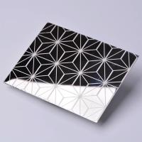 China 8K Mirror Glossy Etched Stainless Steel Sheet 316L 304 Cold Rolled 4 X 8FT for sale