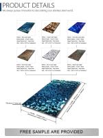 China Blue Coated Water Ripple Stainless Steel Sheet 2438mm 3048mm 201 304 PVD for sale