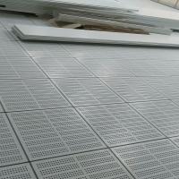 China Ventilated 600x600 Metal Raised Access Floor For Data Center for sale