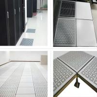 China Anti Static Air Flowing Raised Access Floor Panels Modular for sale