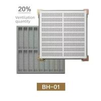 China Steel Grille Acoustic Perforated Raised Floor Antistatic for sale