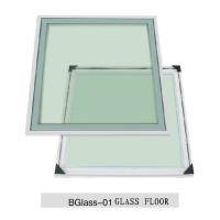 China Tempered Glass Fireproof Perforated Raised Floor Panels Access System 60x60cm for sale