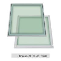 China Tempered Glass Fireproof Perforated Raised Floor Panels Access System 60x60cm for sale