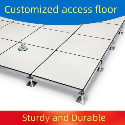 China Soundproof White Waterproof Raised Access Floor For Recording Room for sale