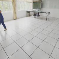 China Grey PVC 600x600mm Data Center Raised Access Floor for sale