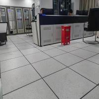 China Overhead Antistatic Access Data Center Perforated Tiles Floor for sale