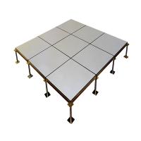 China Steel Skid Resistance Raised Access Computer Floor Anti Static for sale