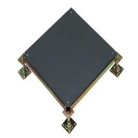 China 600x600 Data Center Metal Raised Access Floor Water Proof for sale