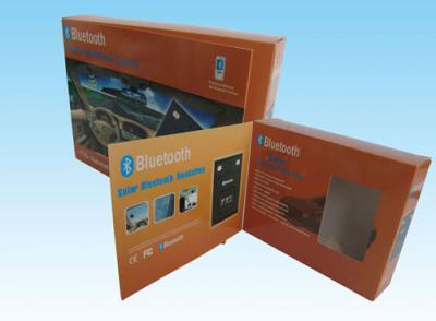 China custom full color printing recycled paper box with door closed for sale