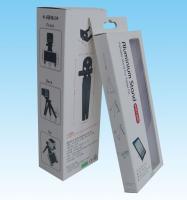China custom cheap paper box packaging with clear PVC / PET  window for Selfie Pole Extend for sale