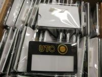 China Custom Resuable Acrylic Magnet Name Badge Tag Holder Printing With Name Insert Paper Manufacturer for sale