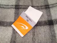 China custom hot sale washable woven loop fold label supplier for quilt cover for sale