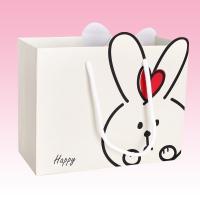 China custom promotion Christmas paper carrier bags printing manufacturer for sale