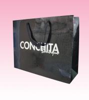 China custom luxury large paper bags packaging for wedding dress manufacturer for sale