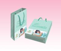 China custom printed paper advertising bag packaging with full color  factory for sale