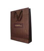 China custom eco-friendly paper shopping bag with cotton rope manufacturer for sale