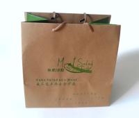 China custom recycled small white kraft paper bag packaging supplier for sale