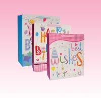 China custom OEM / ODM recycled cute paper bag size supplier for christmas for sale