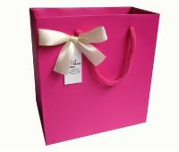 China custom elegant tiny paper bags wholesale making manufacturer with logo printing for sale