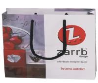 China custom luxury paper retail bags for cosmetic packaging supplier for sale